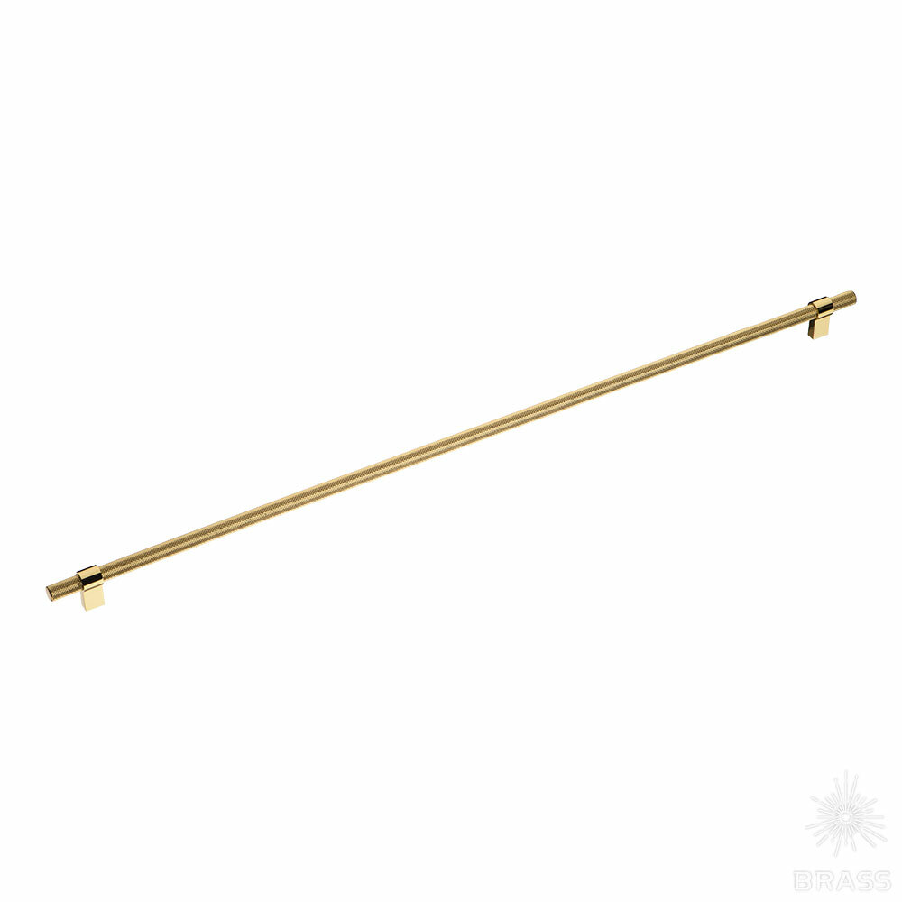 Ручка рейлинг модерн, глянцевое золото, 640 мм, 1 шт, Турция