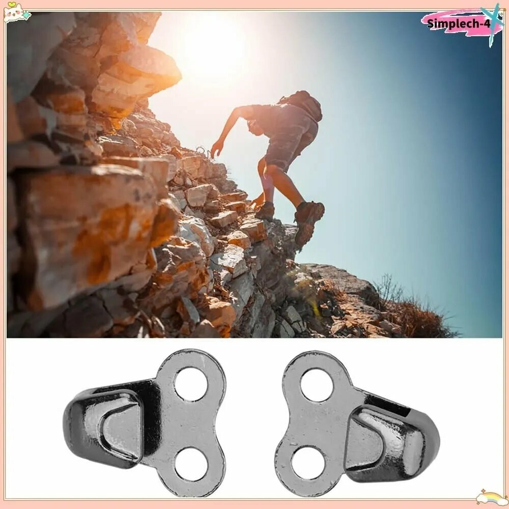 Крючки Фурнитура для шнурков с заклепкой Двойной ремешок для ног