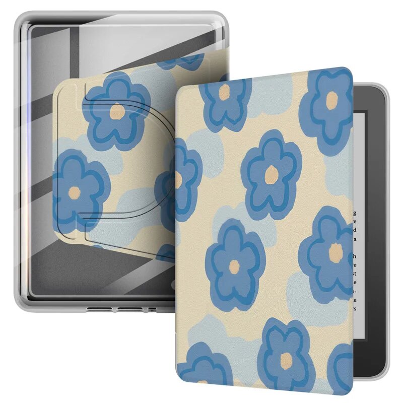 Чехол для Kindle 11 (2024) Blue Flower