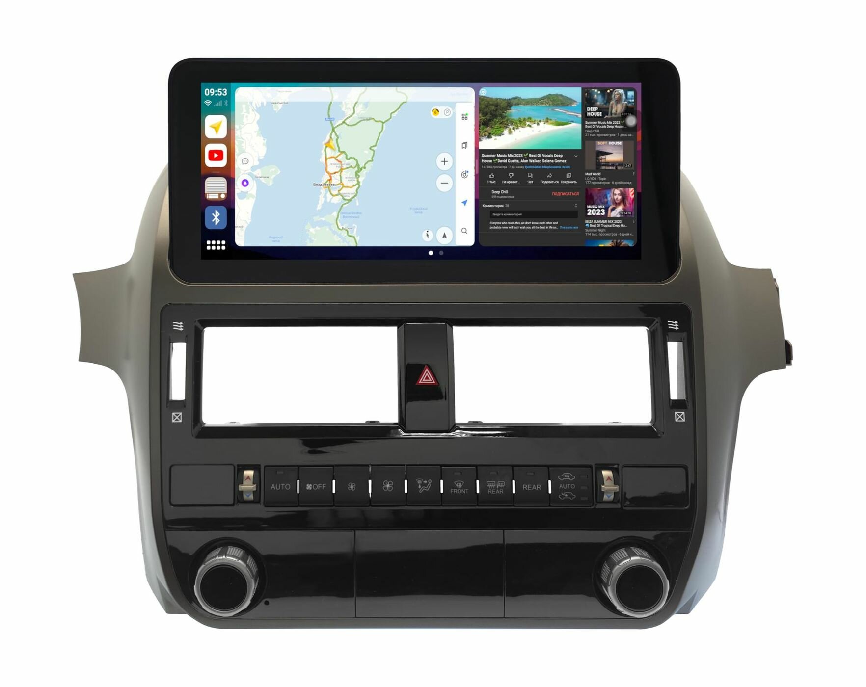 Штатная магнитола Lexus GX460 2009 - 2019 Wide Media MT8030QU-6/128