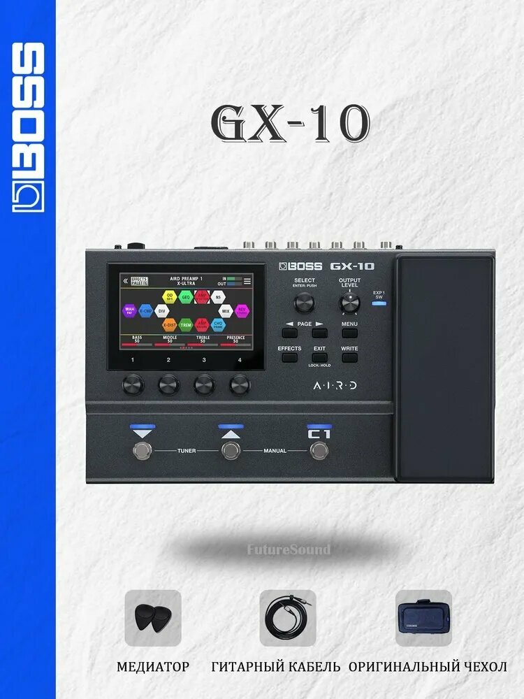 BOSS GX-10 Компактный комплексный эффектов для гитары/бас-гитары