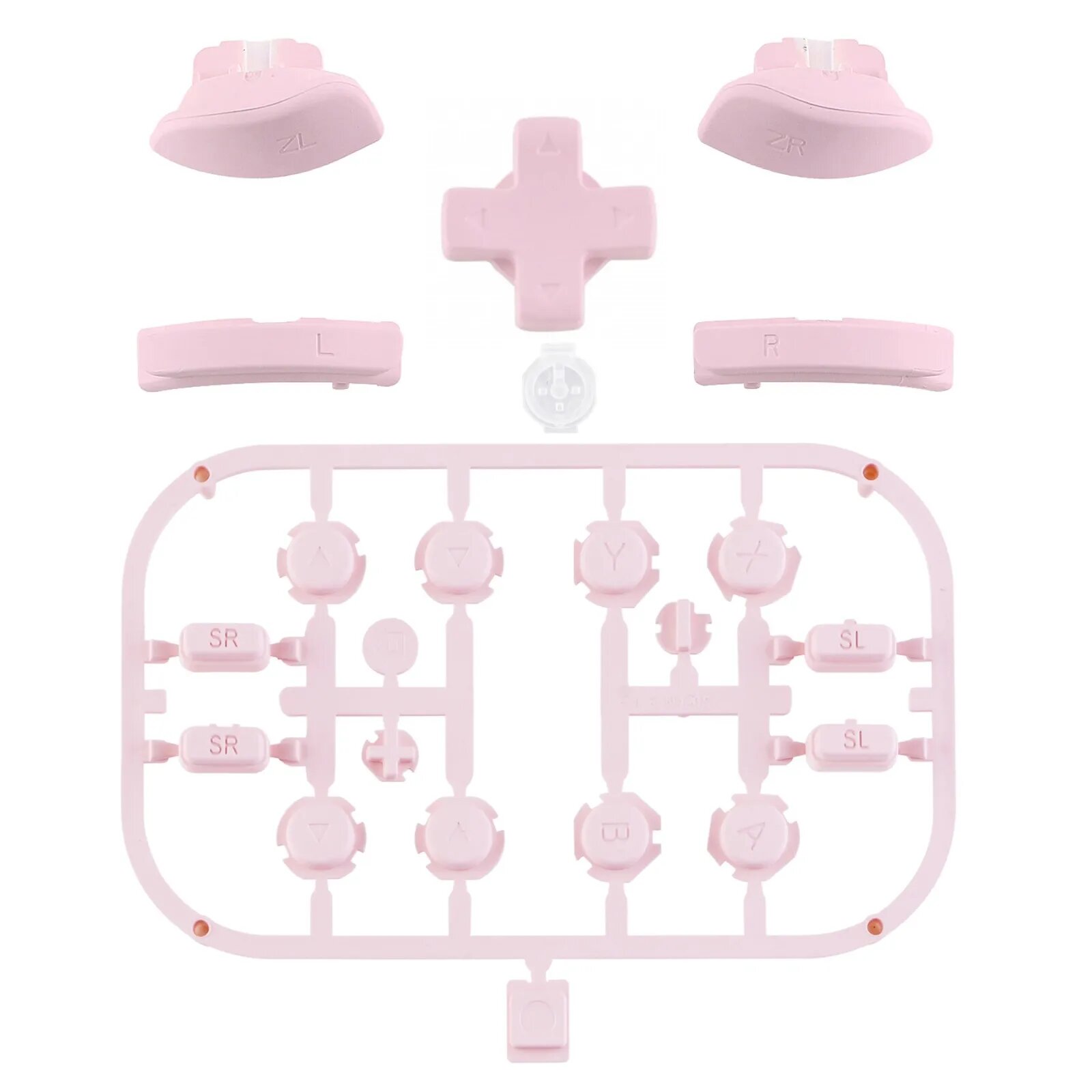 EXtremeRate Кнопки для Nintendo Switch JoyCon OLED Sakura Pink