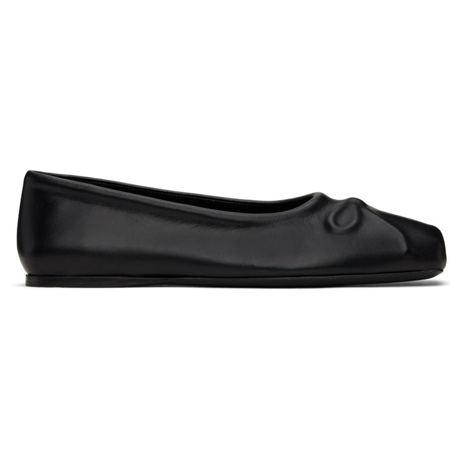 Балетки Балетки Marni Leather Seamless Little Bow Ballet Flat
