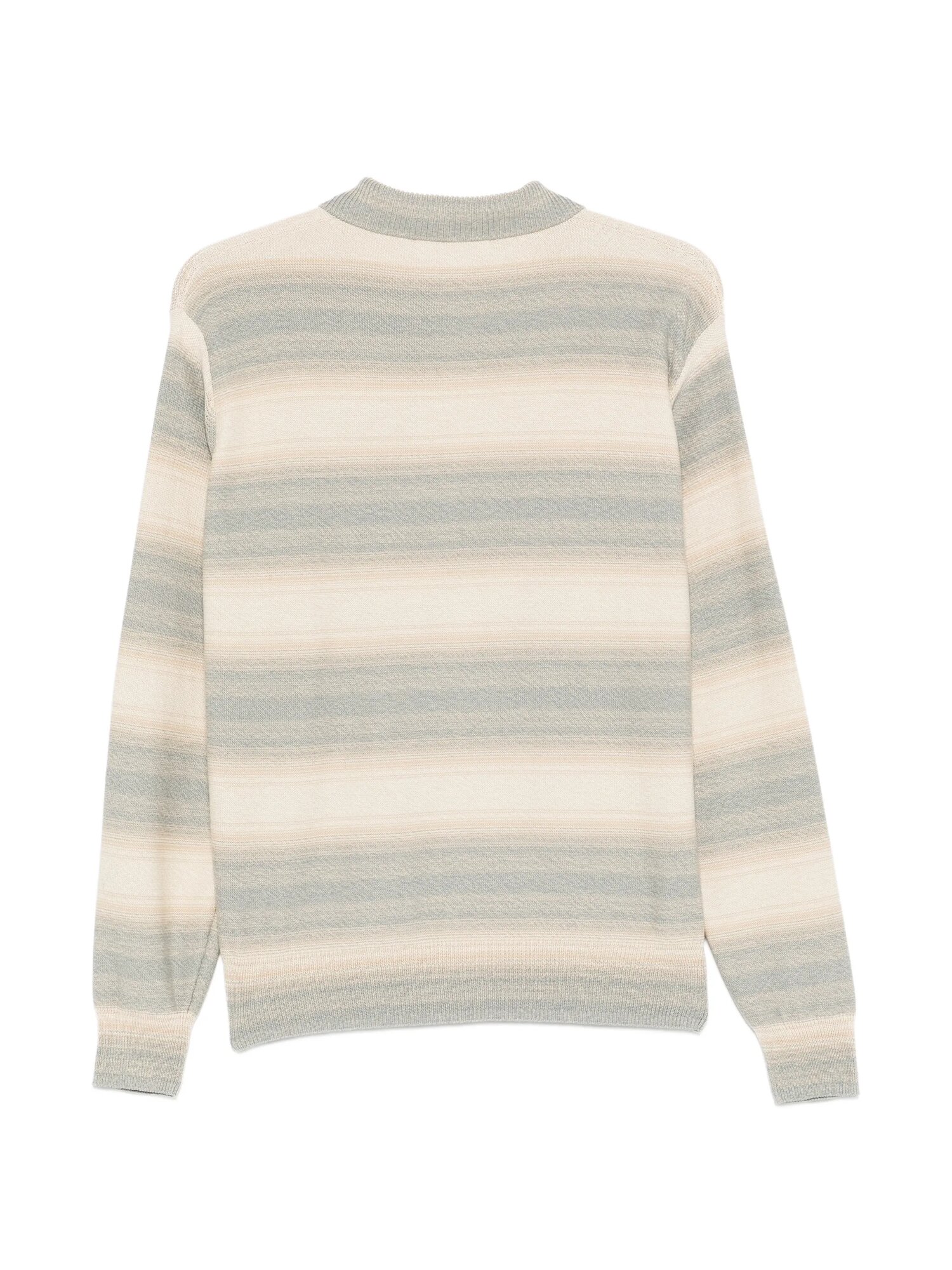 Кардиган AURALEE Stripe-pattern knit cardigan, размер 4, разноцветный — фото 1