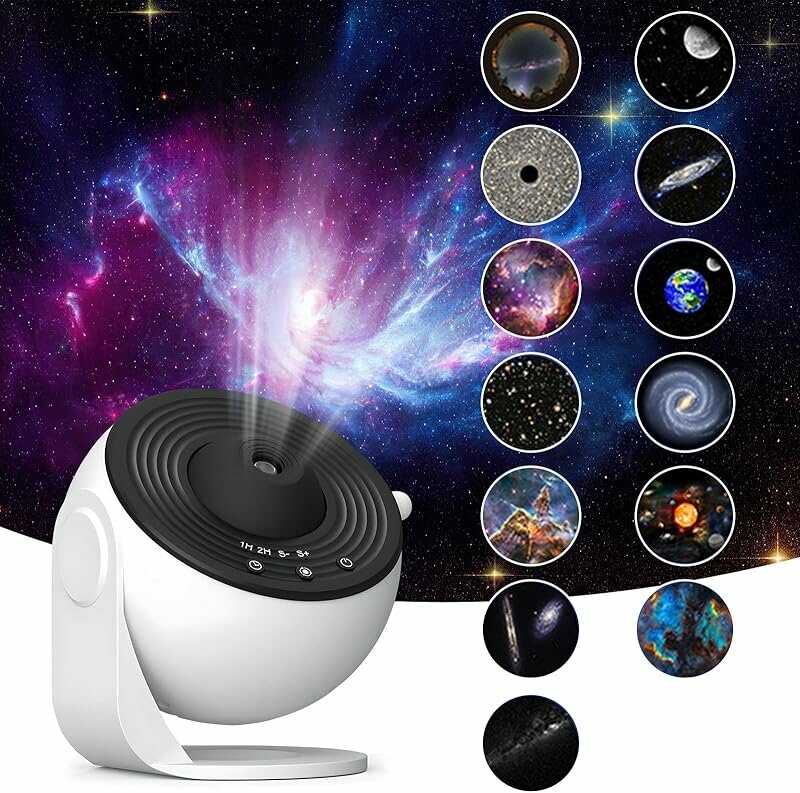 Проектор звездного неба Galaxy с 13 планетарными дисками