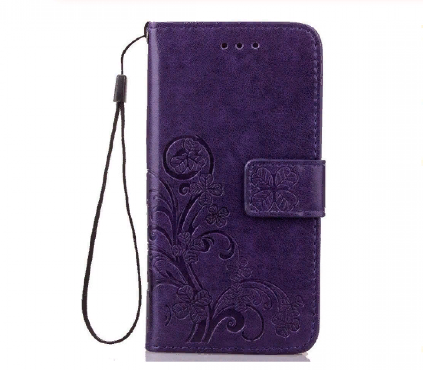 Чехол-книжка MyPads для Huawei Honor 8X с загадочными узорами фиолетовый