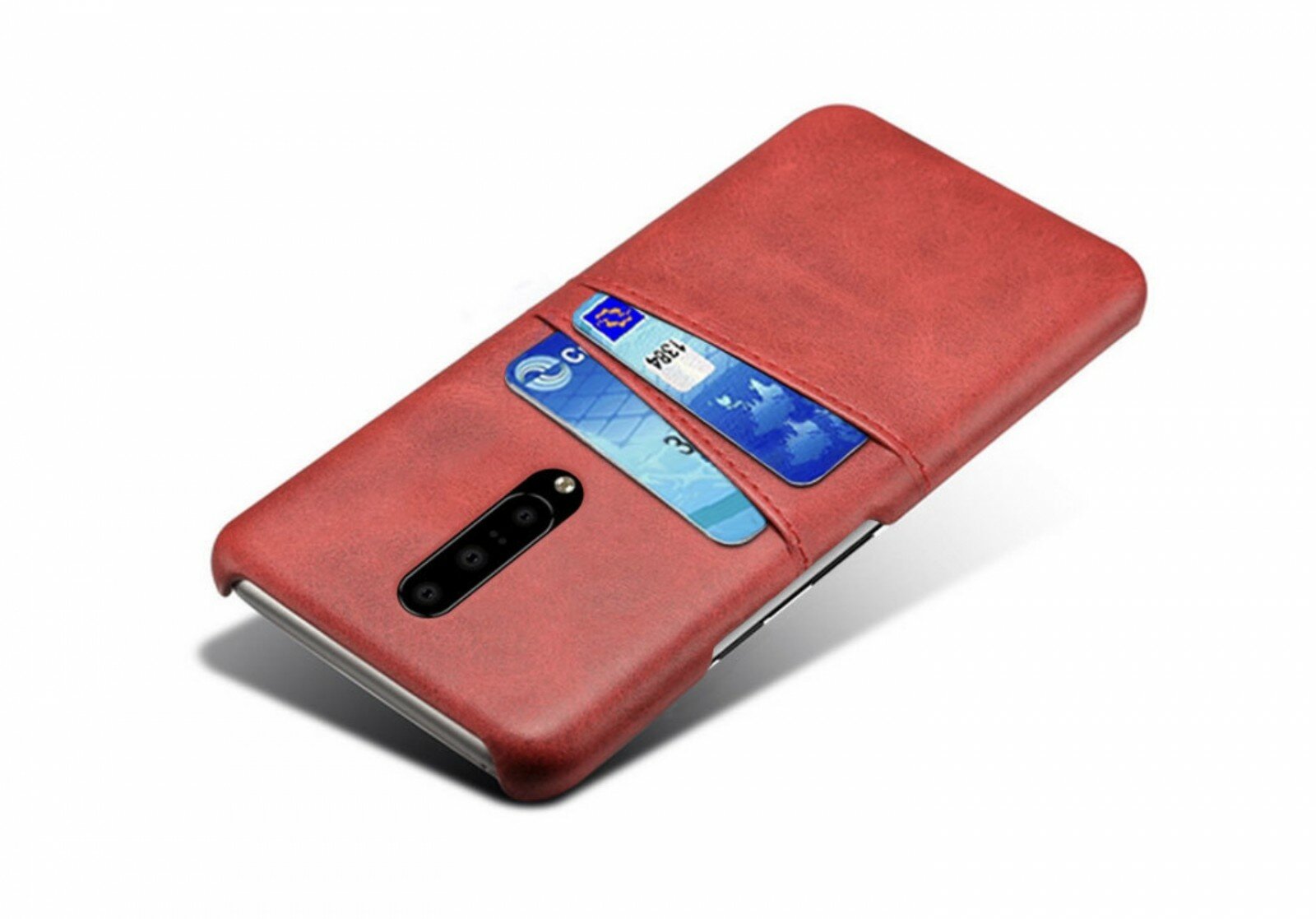Чехол панель-накладка MyPads для Redmi Note 8 Pro из импортной кожи с визитницей и отделением для банковских карт
