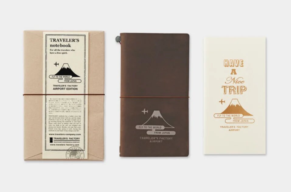 Премиум Блокнот Traveler's Notebook коричневый, Цвет: 1