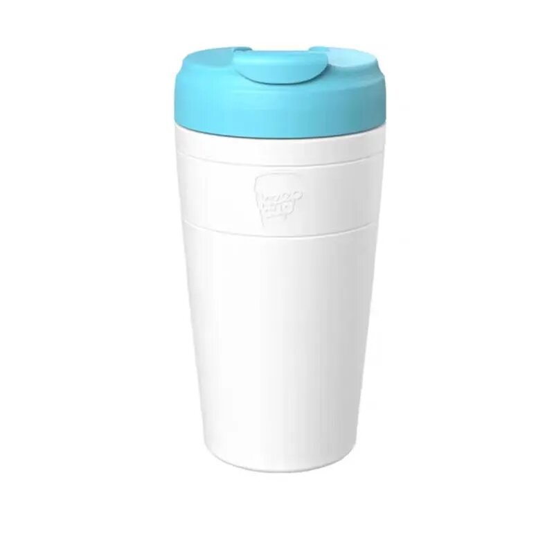 KeepCup Термокружка 0.45 л с голубой крышкой и корпусом из пластика, для напитков с собой