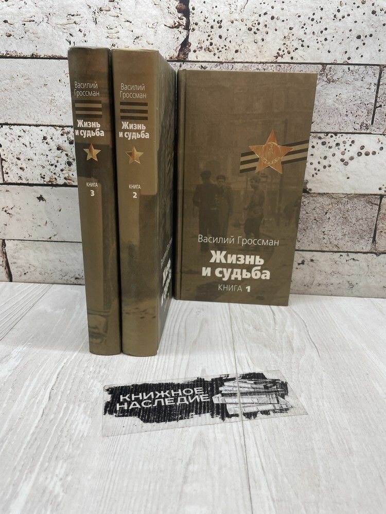 Гроссман В. Жизнь и судьба (комплект из 3 книг) Терра-Книжный клуб 2005