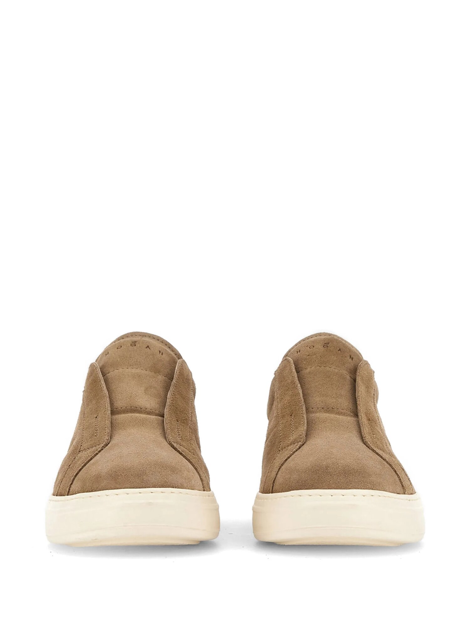 Кроссовки Hogan Slip-on sneakers, размер 9 UK, brown — фото 1