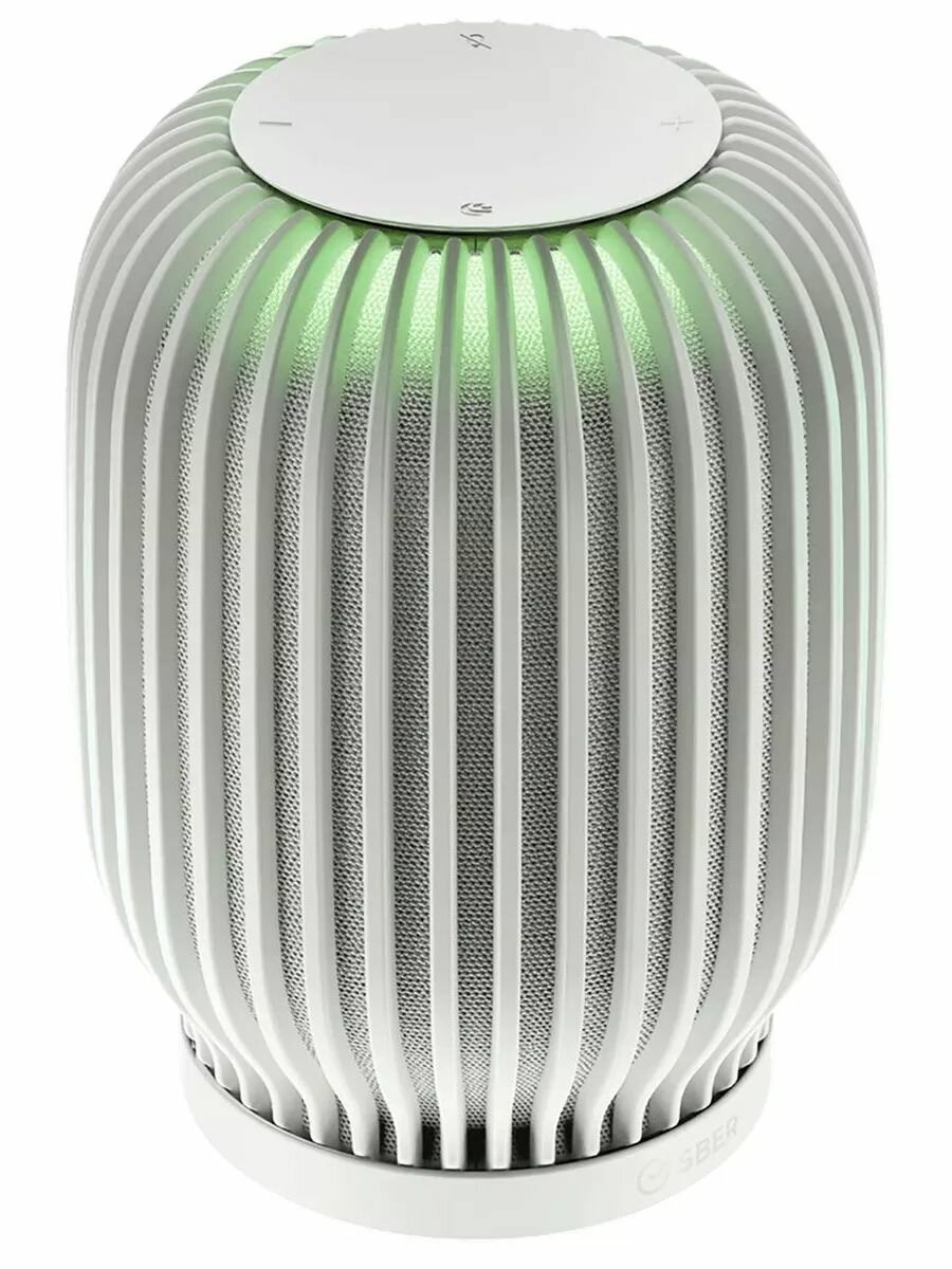 Умная колонка Sber SBDV-00090C SberBoom, с GigaChat, туманный белый