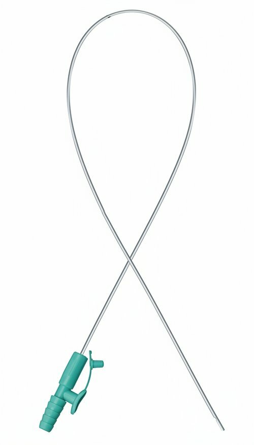 Катетер аспирационный Капкон CH06, ПВХ, стерильный, Alba Healthcare - 10 штук