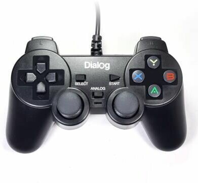 Геймпад игровой DIALOG GP-A12, черный