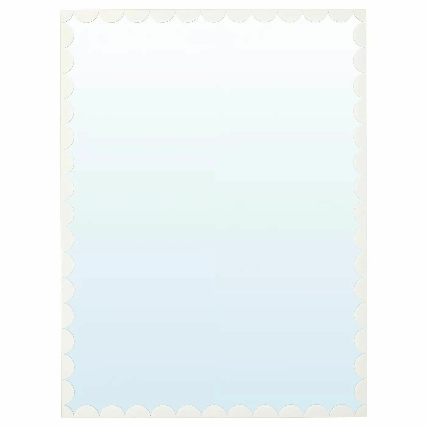 RUNDOXEL Зеркало икеа, белый 30x40 см (30602132)