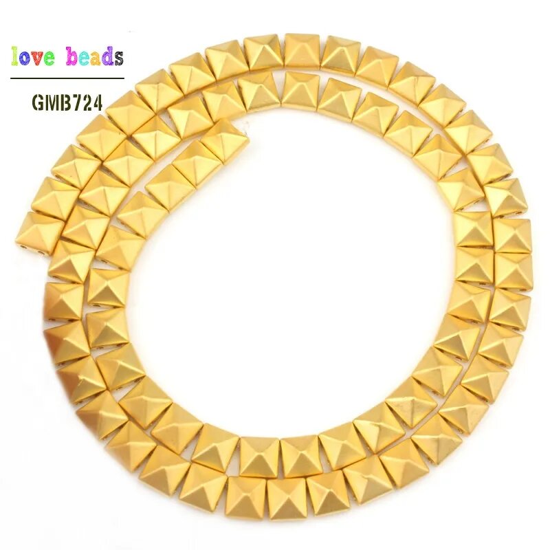 Браслет из гематита GMB724 18K Gold