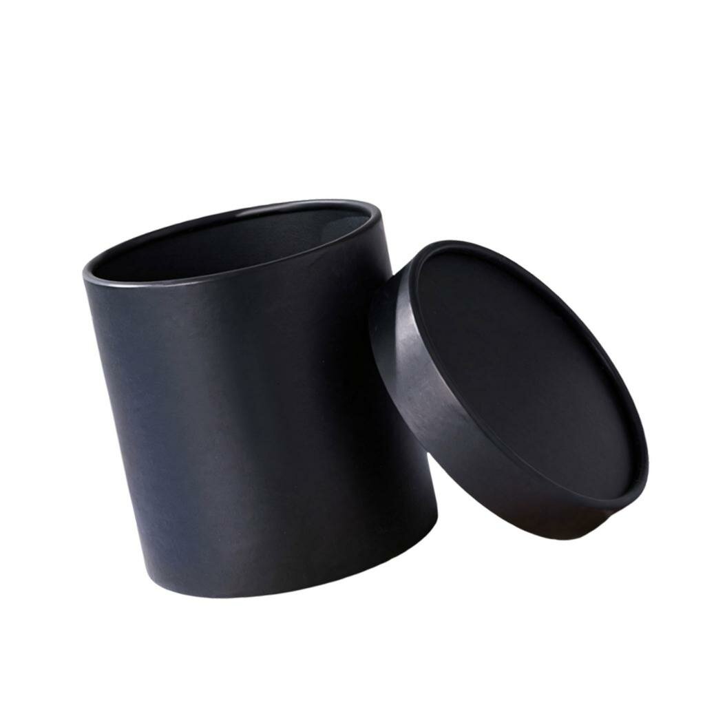 Круглая цветочная корзина, Черный