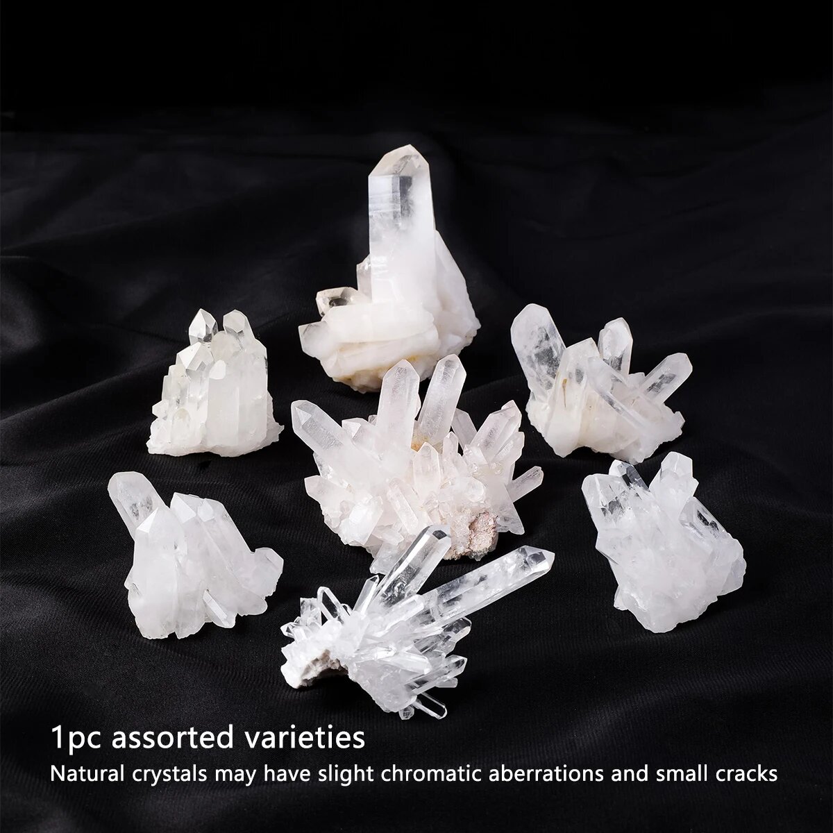 Кристалл кварц белый кластер Runyangshi 120-160g