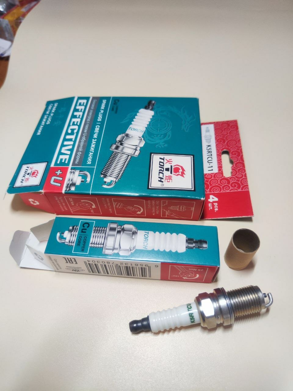 Свечи зажигания TORCH K5RTCU11 (комплект 4 шт.) — Toyota, Hyundai, Kia, Nissan, Opel, Mazda, Mitsubishi, Proton, Suzuki!