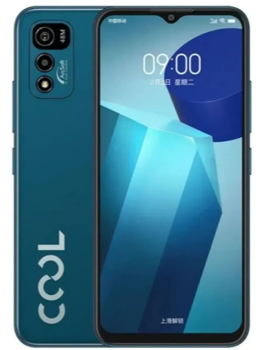 Смартфон CoolPad Cool 20 4/64 ГБ, MediaTek Helio G80, Dual nano SIM, синий