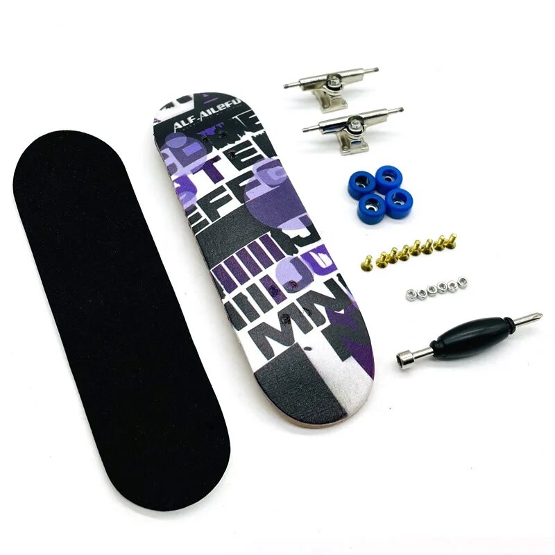 Профессиональный фингерборд Tech Deck из дерева Фиолетовый, 9