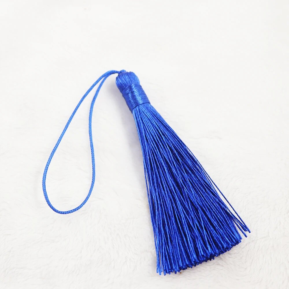 Кисточка декоративная синяя Royal blue