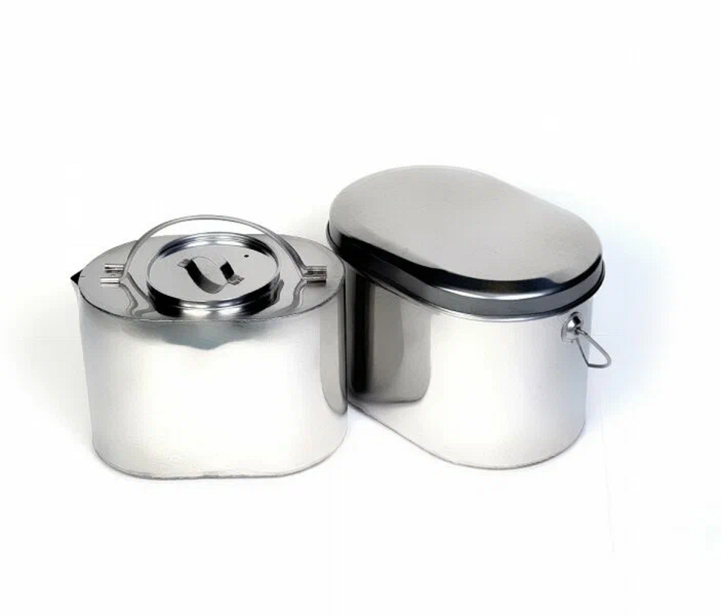 Набор охотника номер 5 (котелок 4,5 л. и чайник 3,3 л.) в чехле