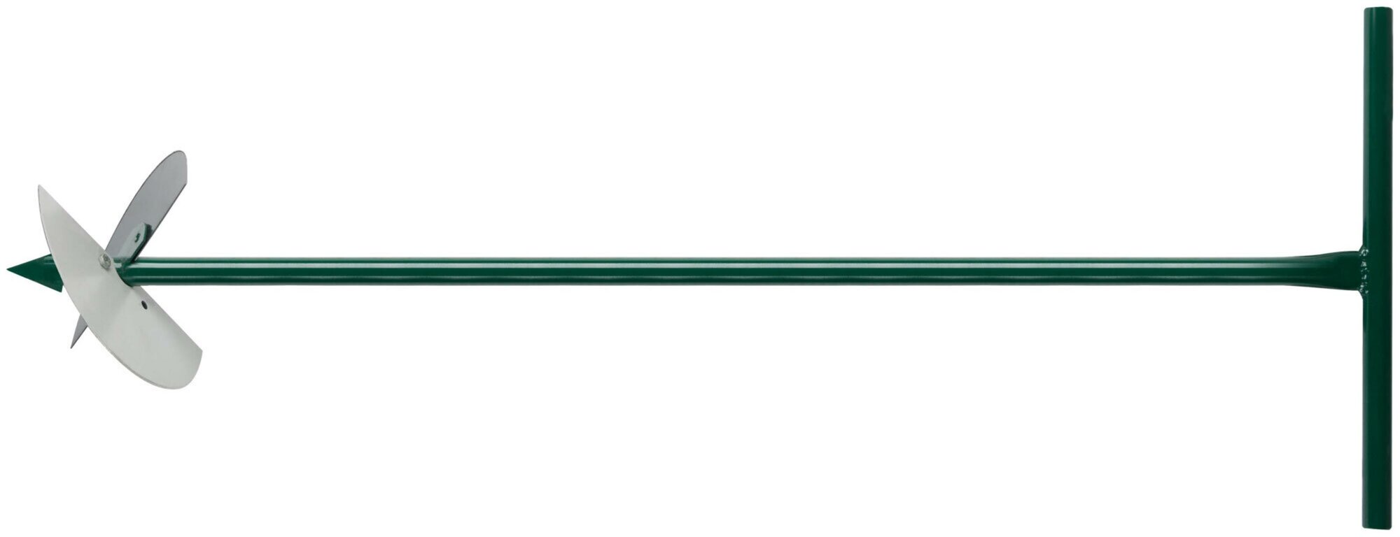 Бур садовый, L1000 мм, 2 насадки 150 мм и 200 мм