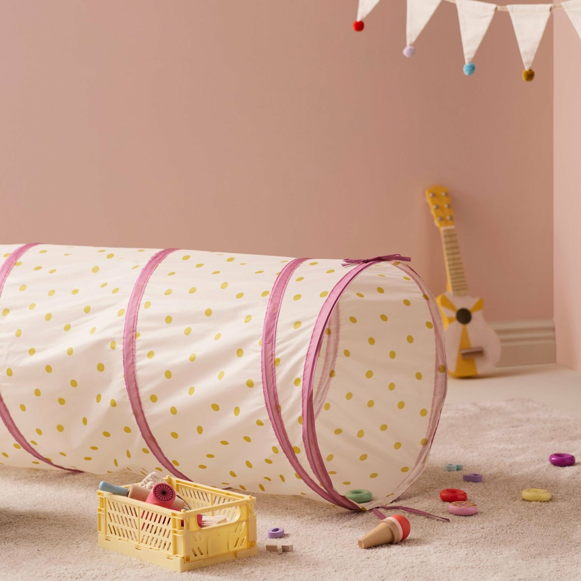 Kid's concept Туннель игровой для детей Tunnel - Dot Pink
