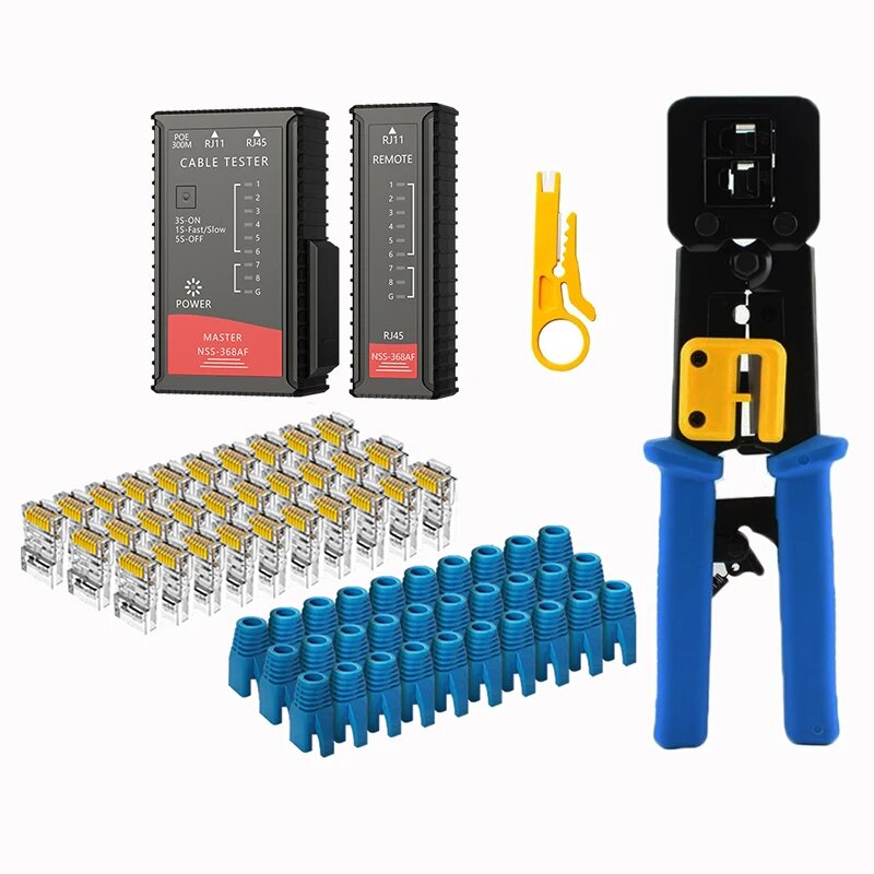Проходной клей RJ45, щипцы, ручные сетевые инструменты, плоскогубцы Cat5 Cat6 8p8c, инструмент для зачистки кабеля, пресс-зажим, щипцы, многофункциональный зажим