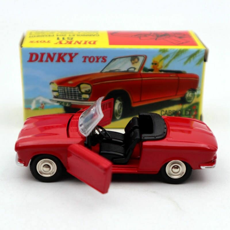 Атлас 1:43 Dinky Toys Модель спортивного кабриолета