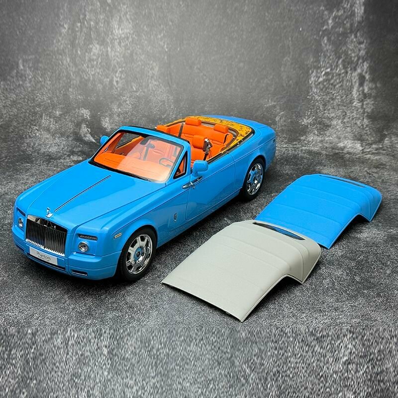 KYOSHO Масштаб 1:18 Rolls-Royce Phantom Двухдверный винтажный спортивный автомобиль Модель автомобиля из литого металла