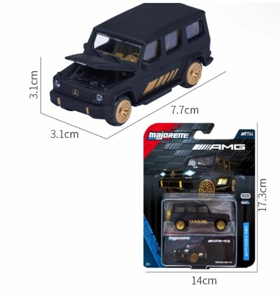 Majorette, Масштабная модель 1:64, Mercedes-Benz AMG(Мерседес-Бенц AMG G63)