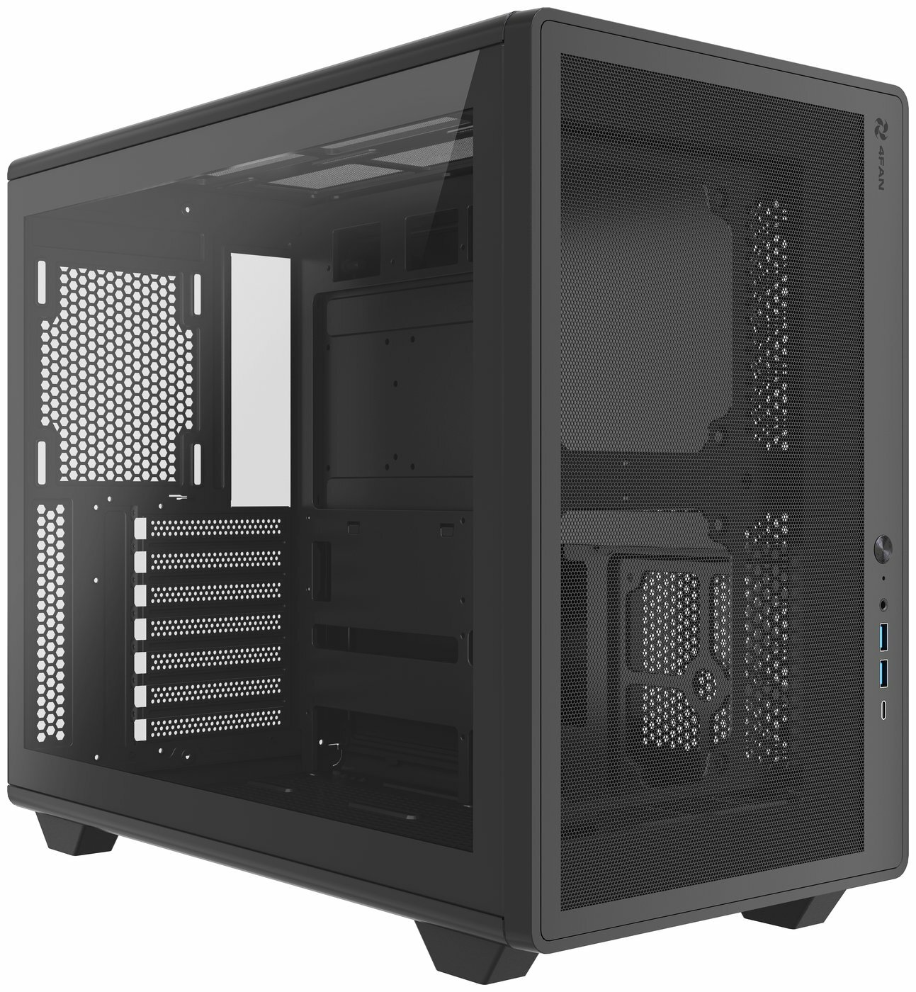 Компьютерный корпус 4FAN Magnus Black (MAGATBFN)