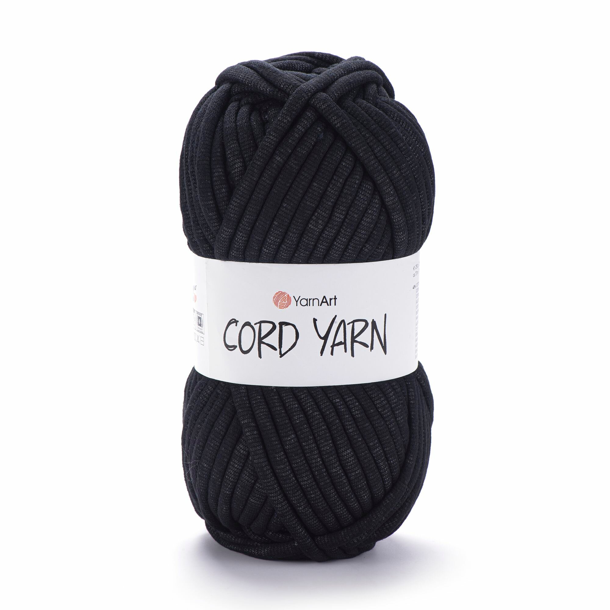 Пряжа YarnArt Cord Yarn 750 (1 моток, 250г/73м) черный