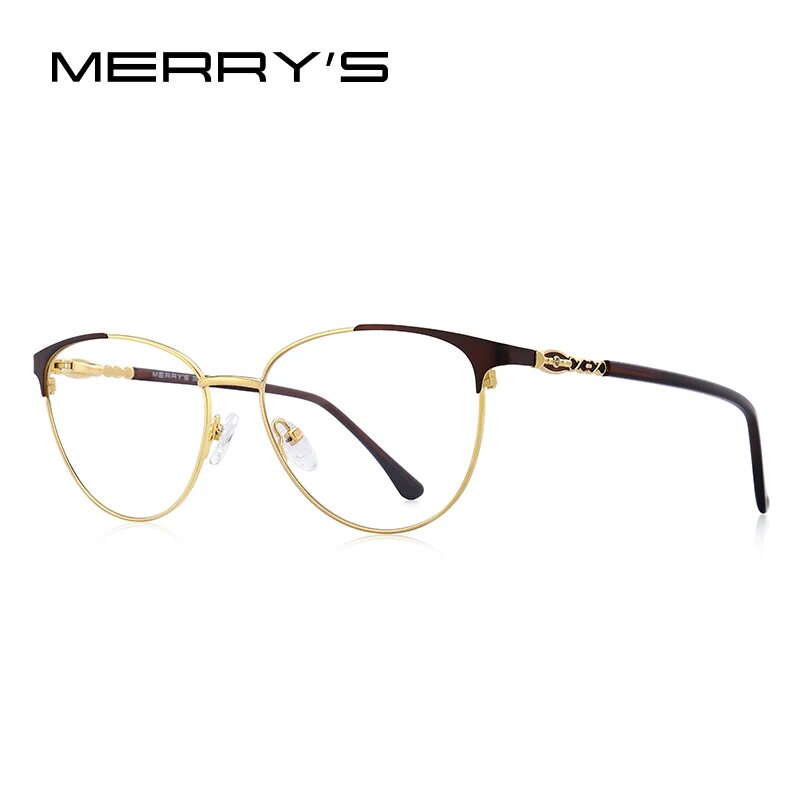 Женские очки MERRYS S2028, цвет оправы C05 Brown