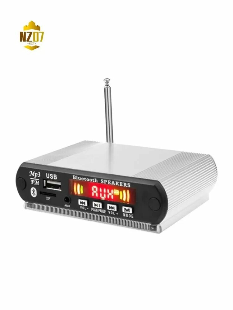 G5(X B S Y) Плата Декодера Bluetooth MP3-Плеера FM-Радио, USB, TF, Серебристый