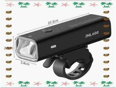 Велосипедный фонарь передний ROCKBROS RHL600