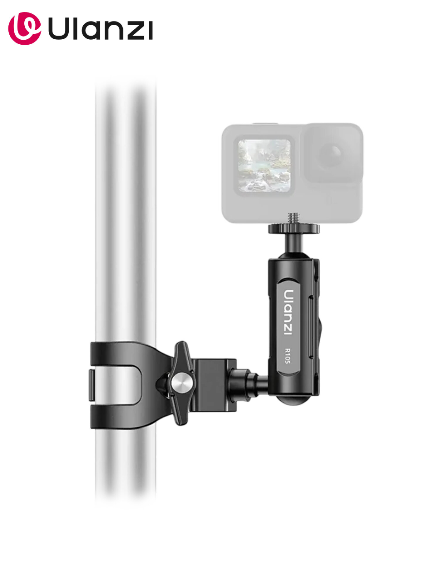 Велокрепление Ulanzi R105 Y Super Clamp для экшн-камеры