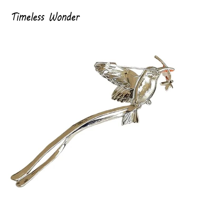 Брошь Timeless Wonder, темно-синий — фото 1