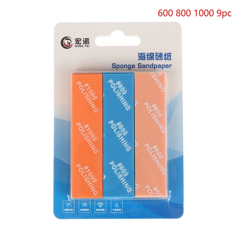Marbit MS-E400-2000 полужесткие шлифовальные палочки 9 шт.