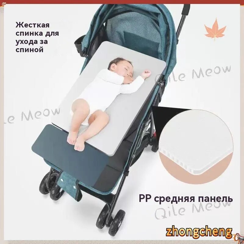 Коляска прогулочная синего цвета для детей от 1 до 3 лет — фото 1