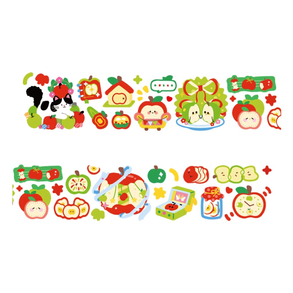 Декоративно-Прикладная Лента для Многократного Использования Бумаги, Клейкая Лента для Рукоделия, Декоративный Клей для ведения Журналов, Многоцелевая Лента для Скрапбукинга