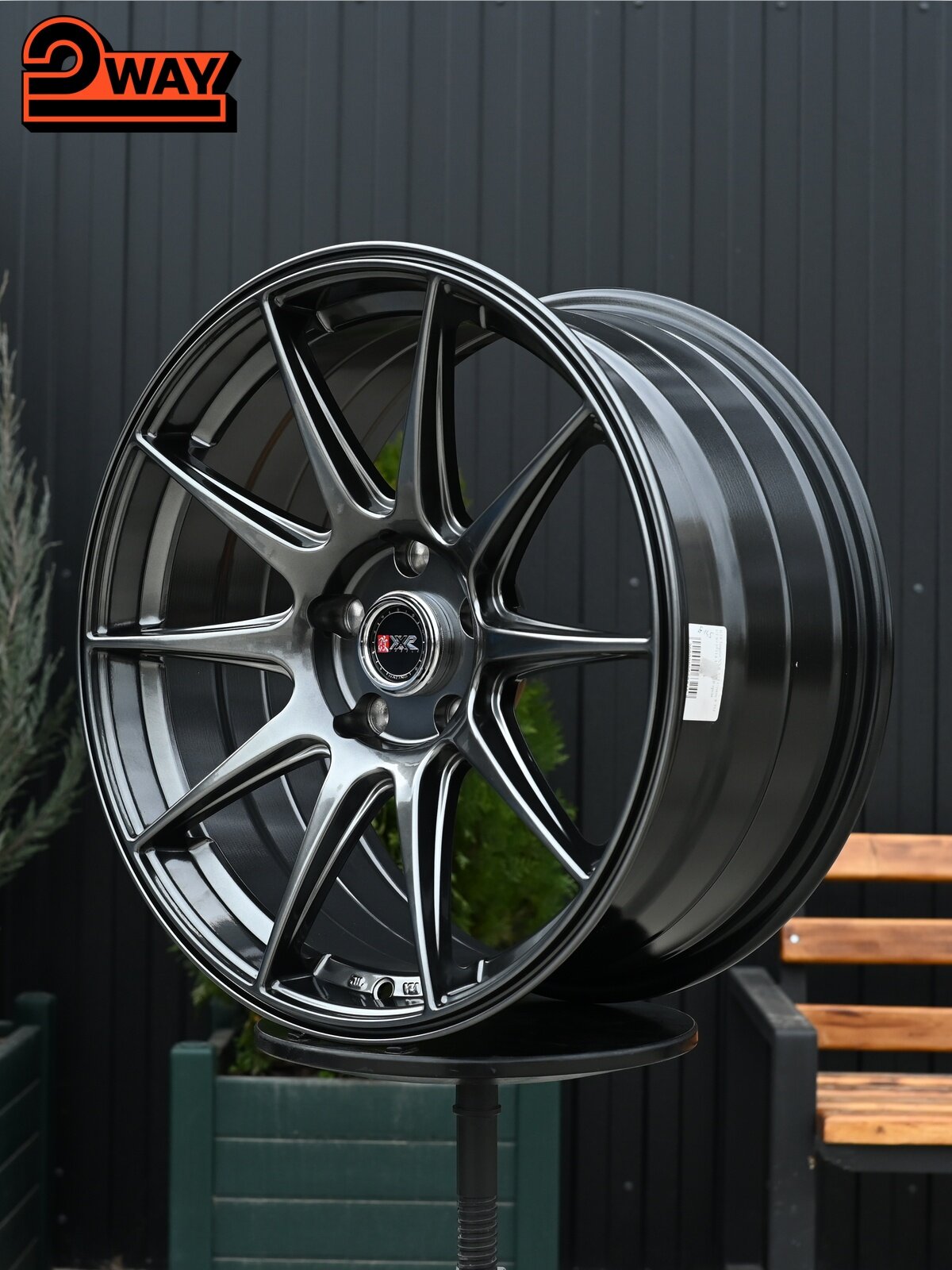 Taigiro Топ дизайн Колесный диск Литой R18 Диск Taigiro XXR 527 Стиль 8.75J ET30 5*114.3 Темный хром