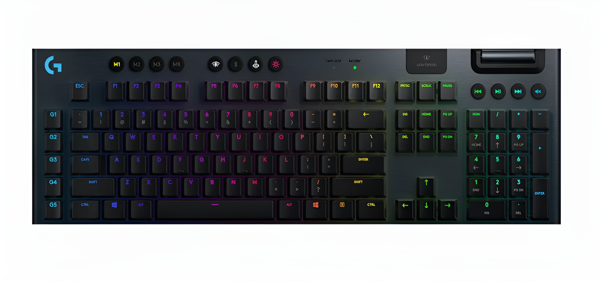 Клавиатура Logitech G915 X LINEAR, беспроводная, механическая, подсветка, русская раскладка