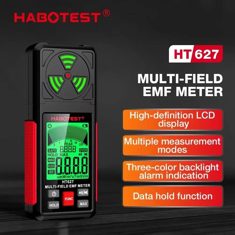 Habotest Детектор электромагнитного излучения HT627