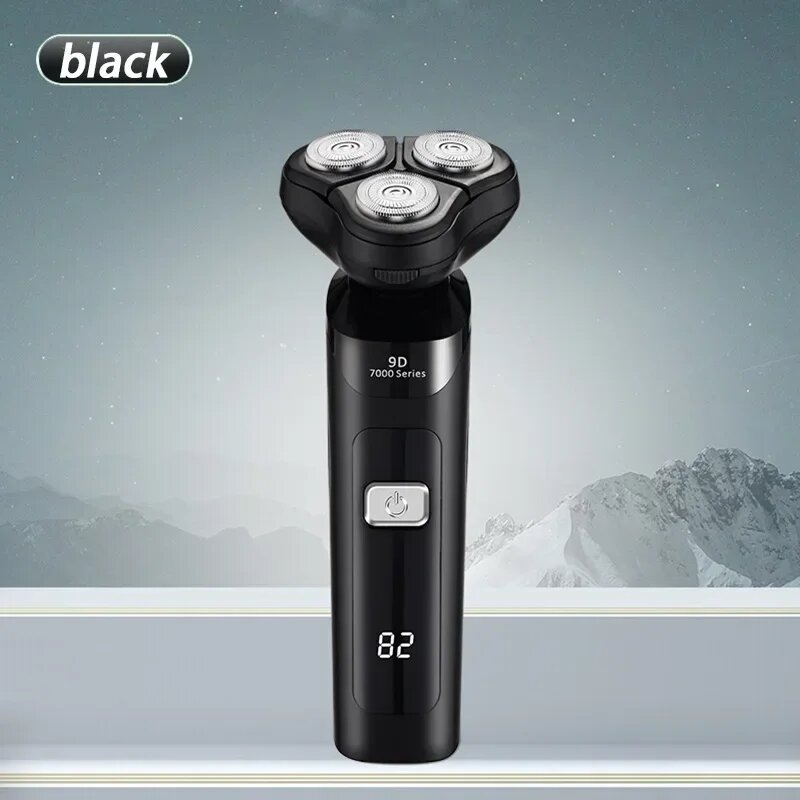 Электробритва мужская Black 3D, 7000 Series, 82