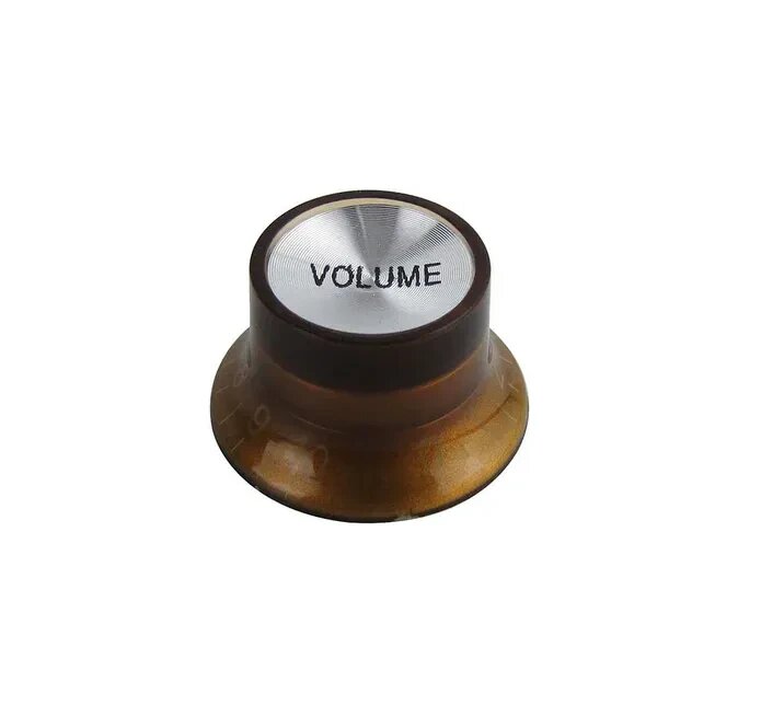 Ручка потенциометра для гитары FLEOR M00091-6 Brown