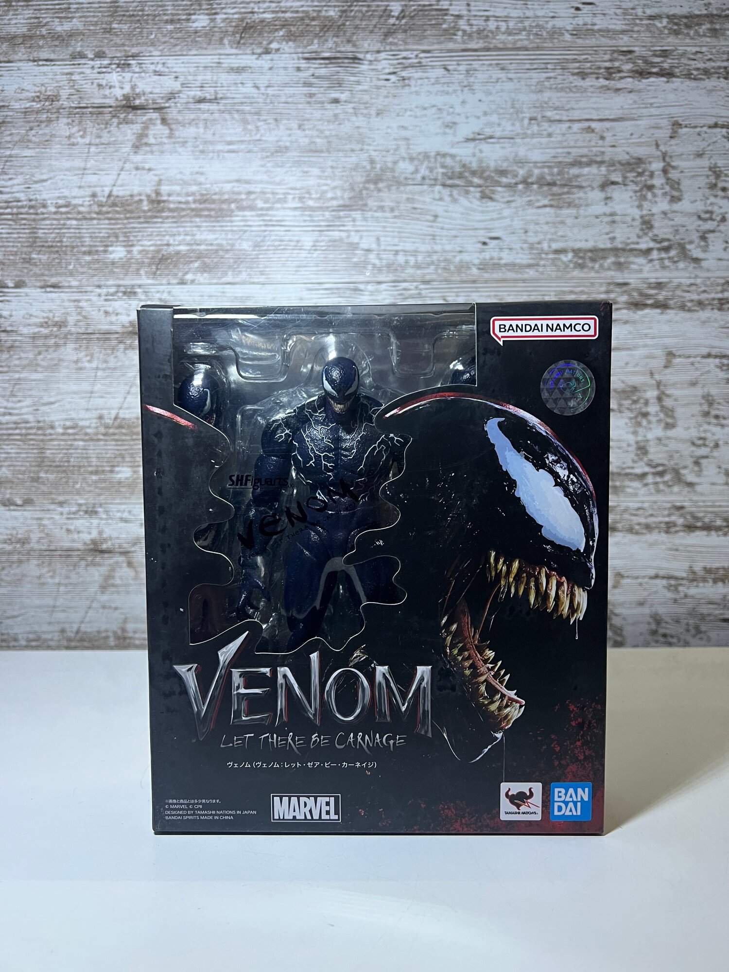 Фигурка Марвел Веном , Marvel Venom, Bandai Namco Toys , 16 см