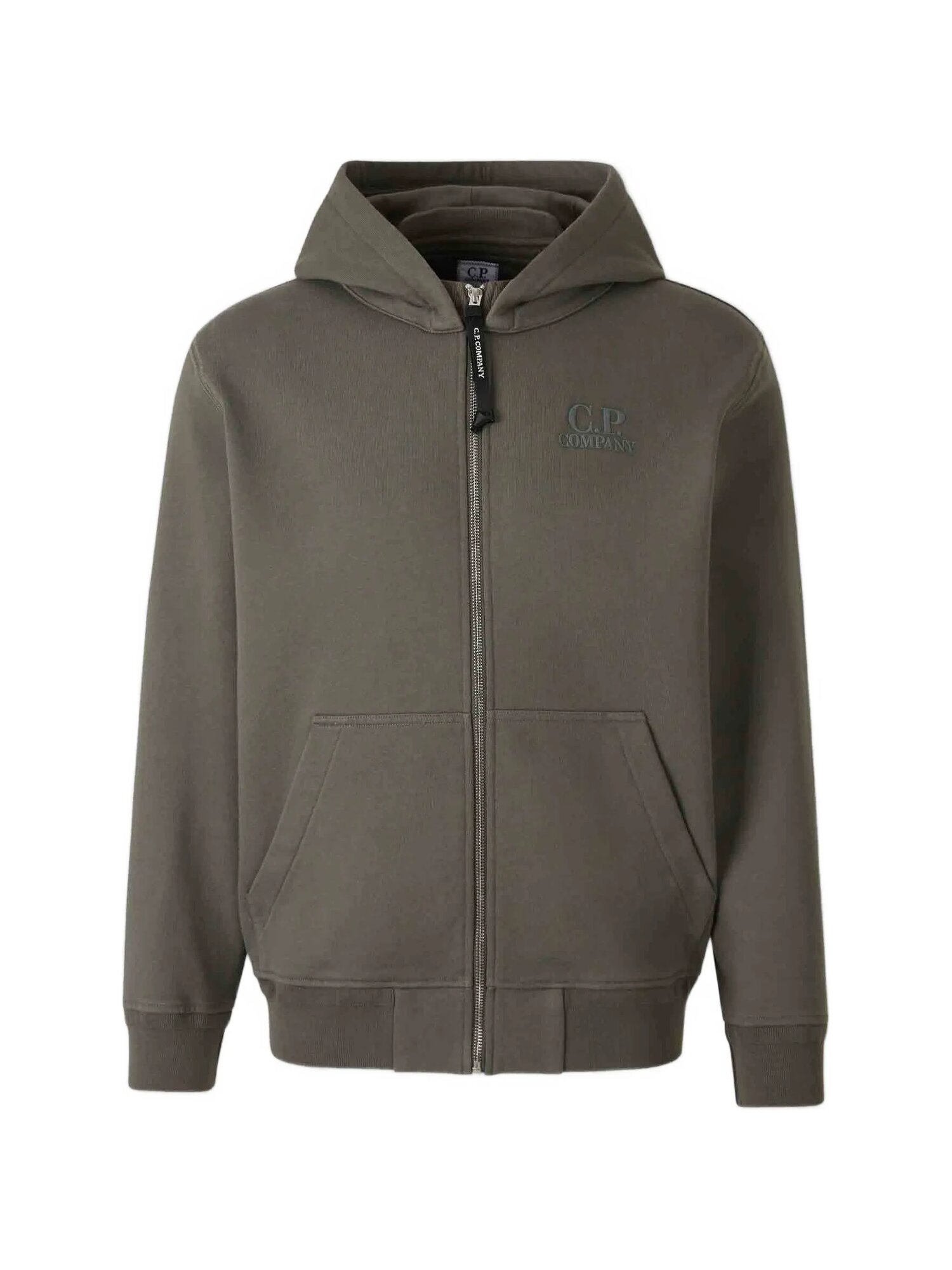 Худи Logo-detail zip-up hoodie